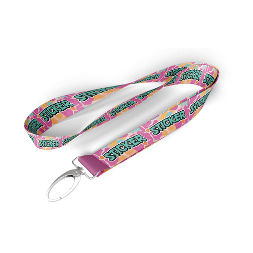 3/4 inch Full Color Lanyard-B